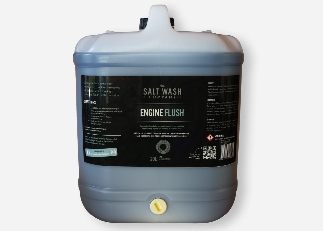 Engine Flush | Best Outboard Cleaning Solution – The Salt Wash Company